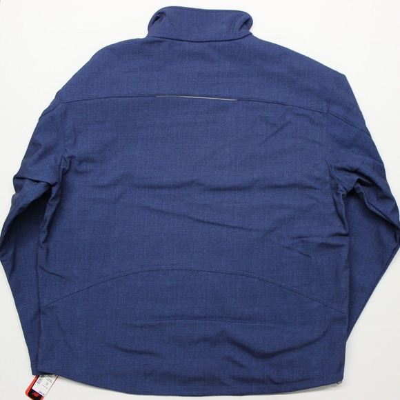 New Balance | Jackets & Coats | New Balance Softshell Jacket Blue Print ...